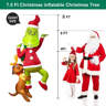 Darby Home Co 8FT Christmas Inflatables Decorations Lights, Outdoor ...