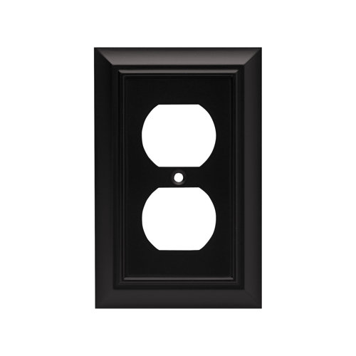 Franklin Brass Architectural 1-Gang Duplex Outlet Wall Plate & Reviews ...