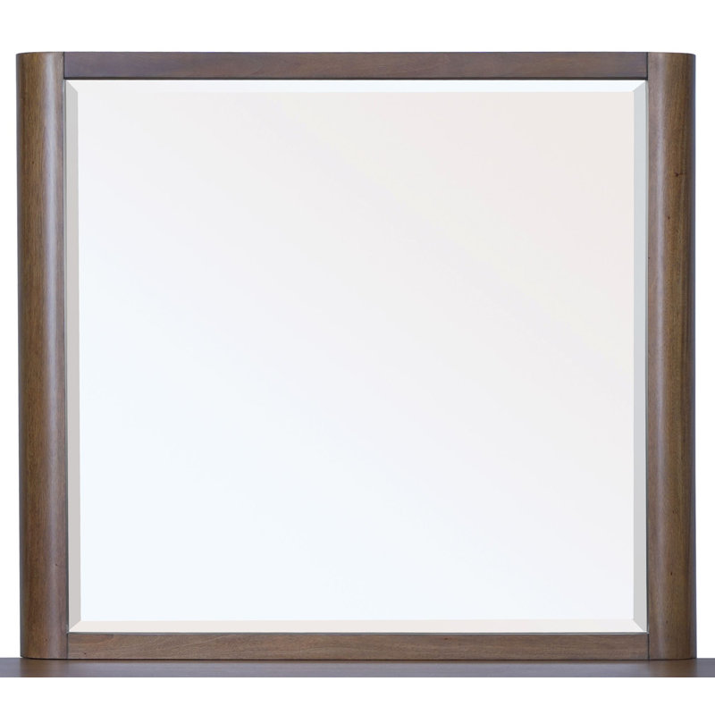 Joss & Main Marica Solid Wood Rectangle Mirror | Wayfair