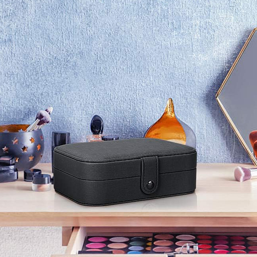 Latitude Run® Small Jewellery Box Necklace Ring Storage Organizer Mini ...