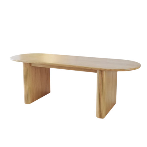 Oval Wood Kitchen & Dining Tables You'll Love | Wayfair