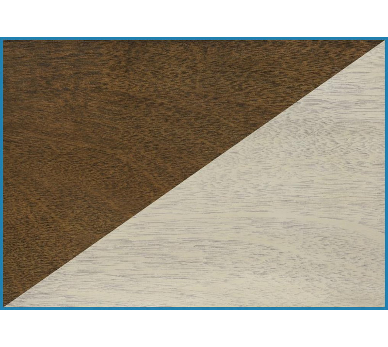 Latitude Run® Space-Saving 2-Tier Coffee Table - 25-Inch Brown ...