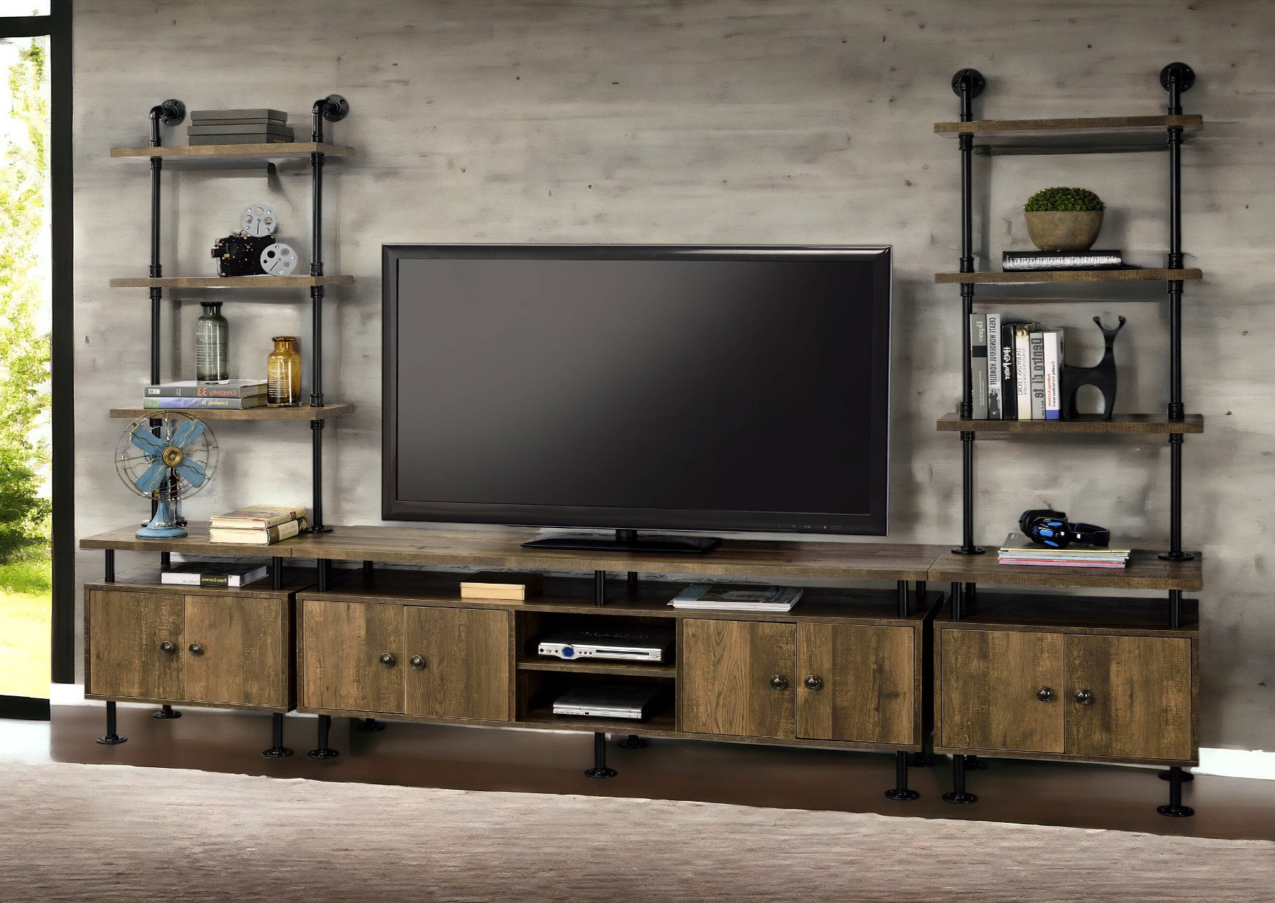 17 Stories Gurtig 59.6'' W Storage Credenza | Wayfair