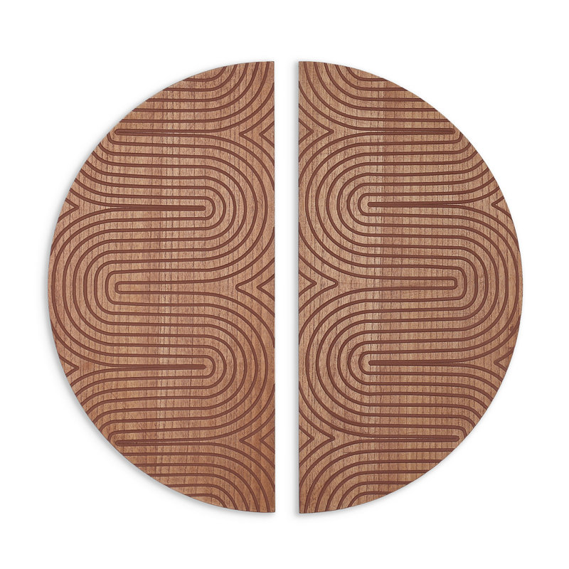 Gild Dane Wood Wall Decor, Set Of 2 & Reviews | Perigold