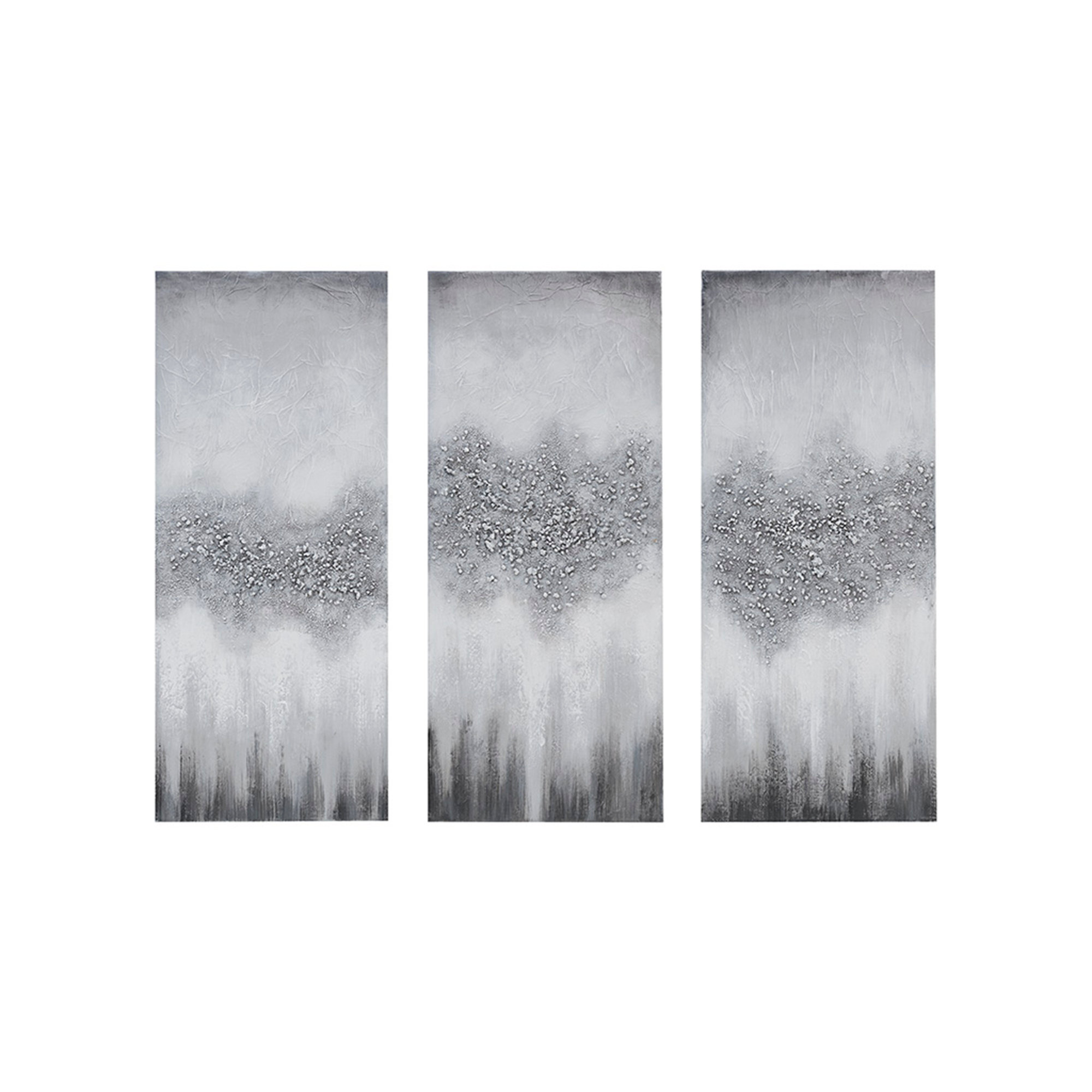 Hokku Designs Ornate Canvas Triptych | Wayfair