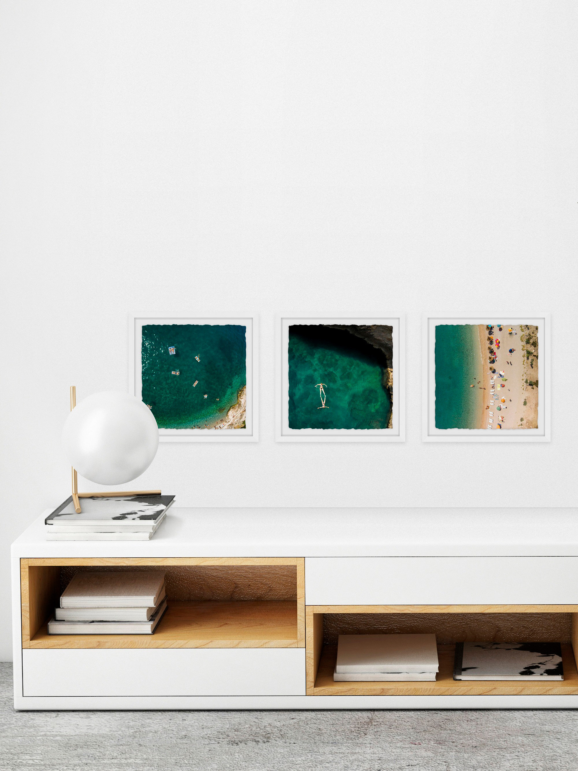 Highland Dunes Self-Subsistent II - 3 Piece Picture Frame Photograph ...