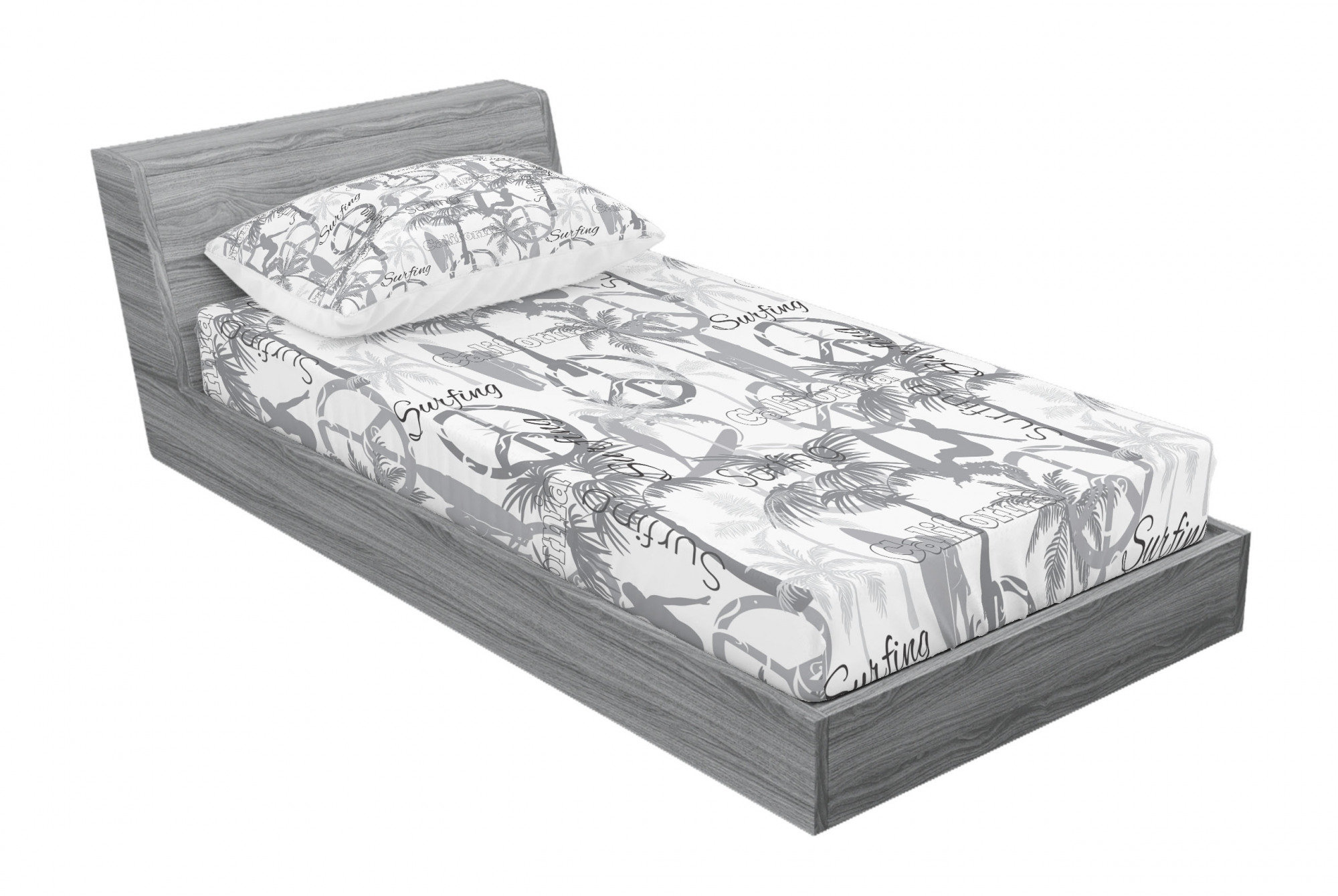 Ambesonne Surf Sheet Set | Wayfair