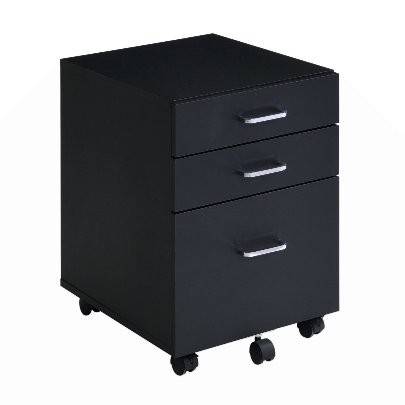 Latitude Run® and Chrome 3Drawer Rectangular File Cabinet | Wayfair