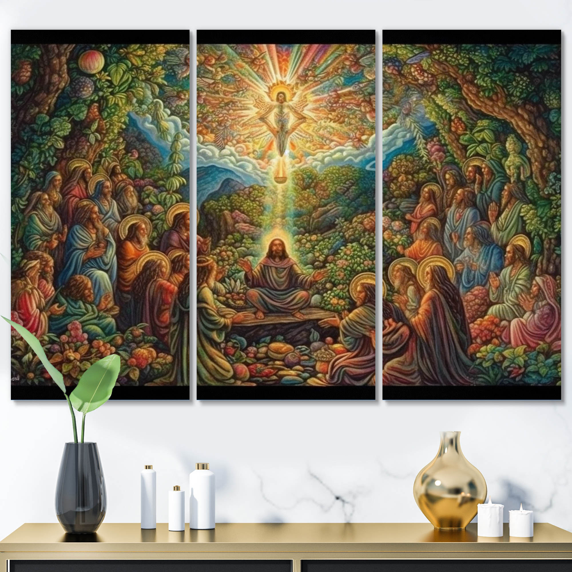 Design Art Celebration In Heaven Easter Ressurection V - Christianism ...