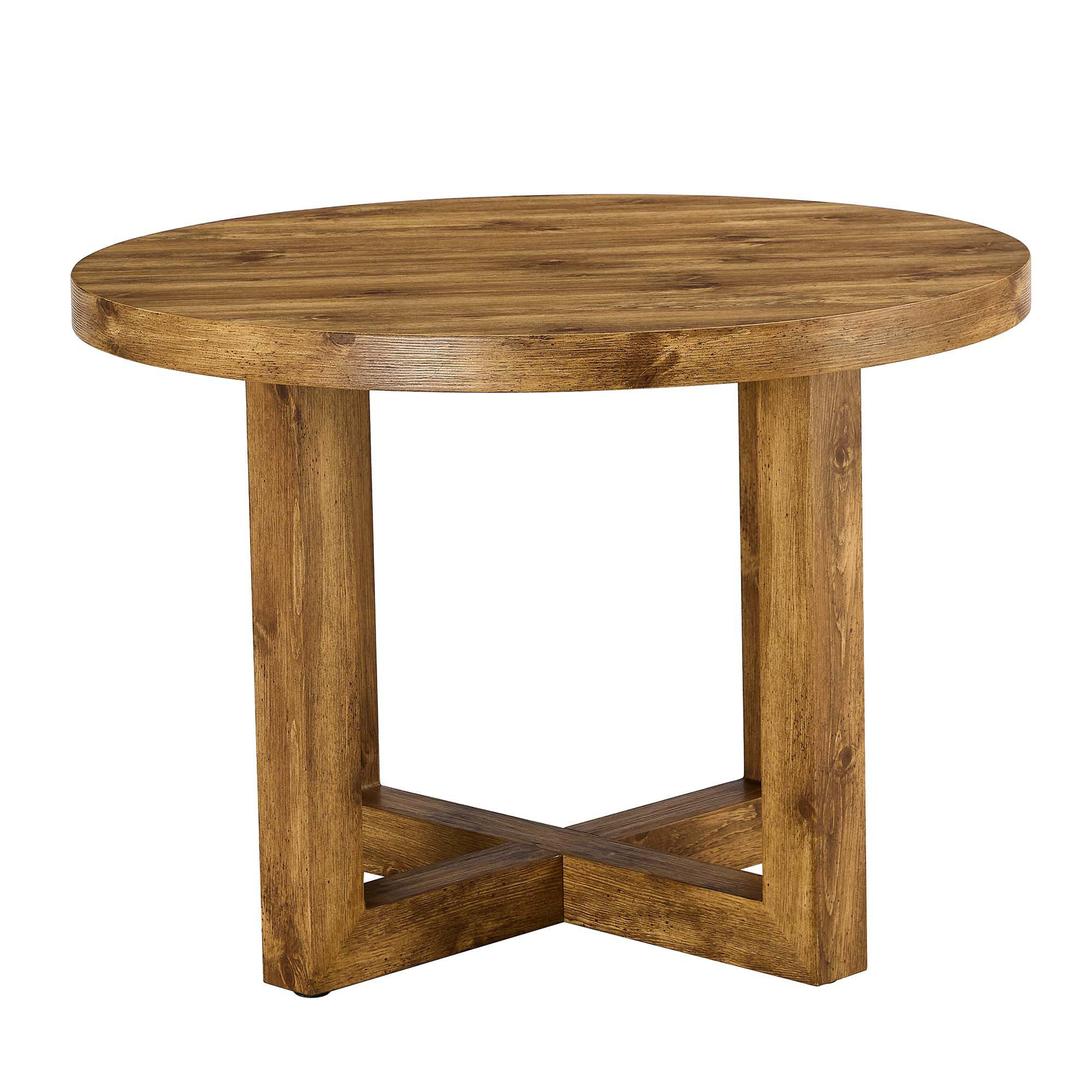 Latitude Run® Modern Circular Coffee Tables Dining Table With Wooden ...