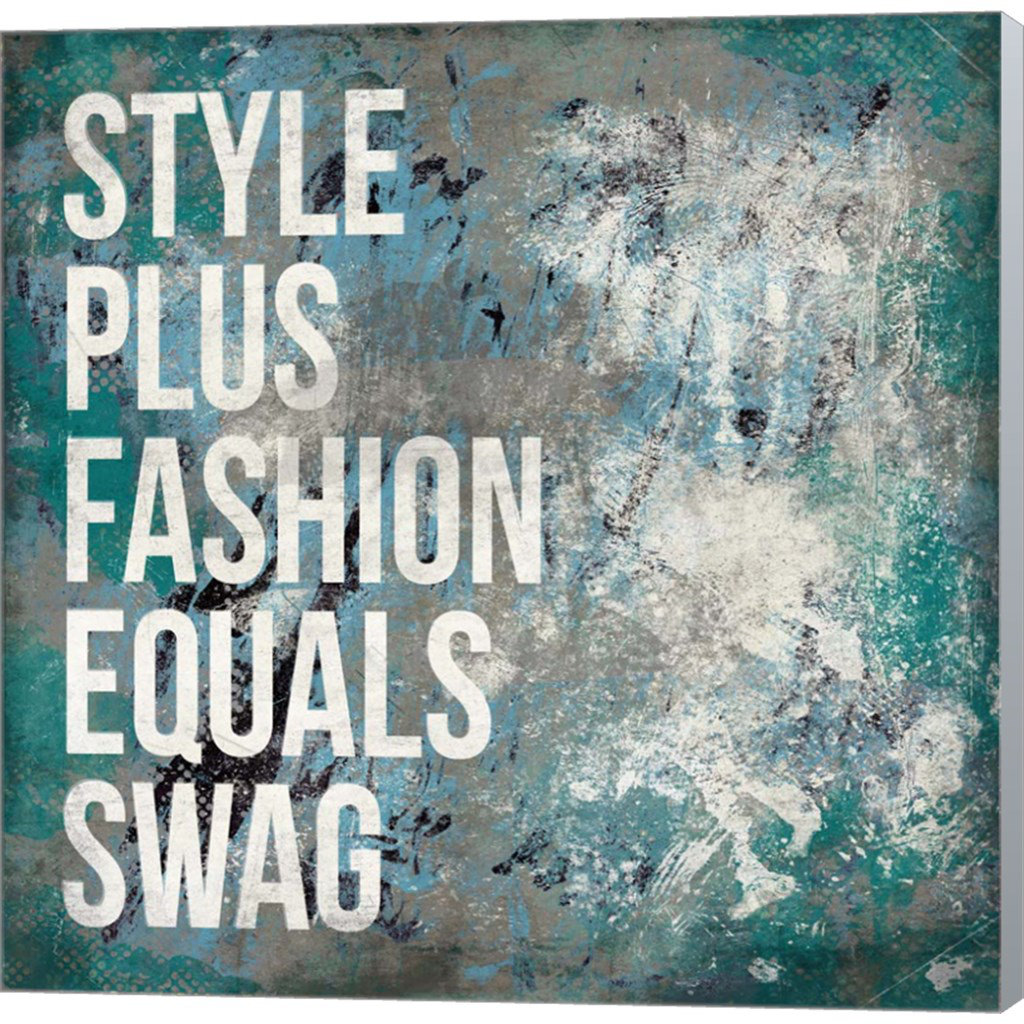 17 Stories Style 1 by Jace Grey - Wrapped Canvas Textual Art | Wayfair