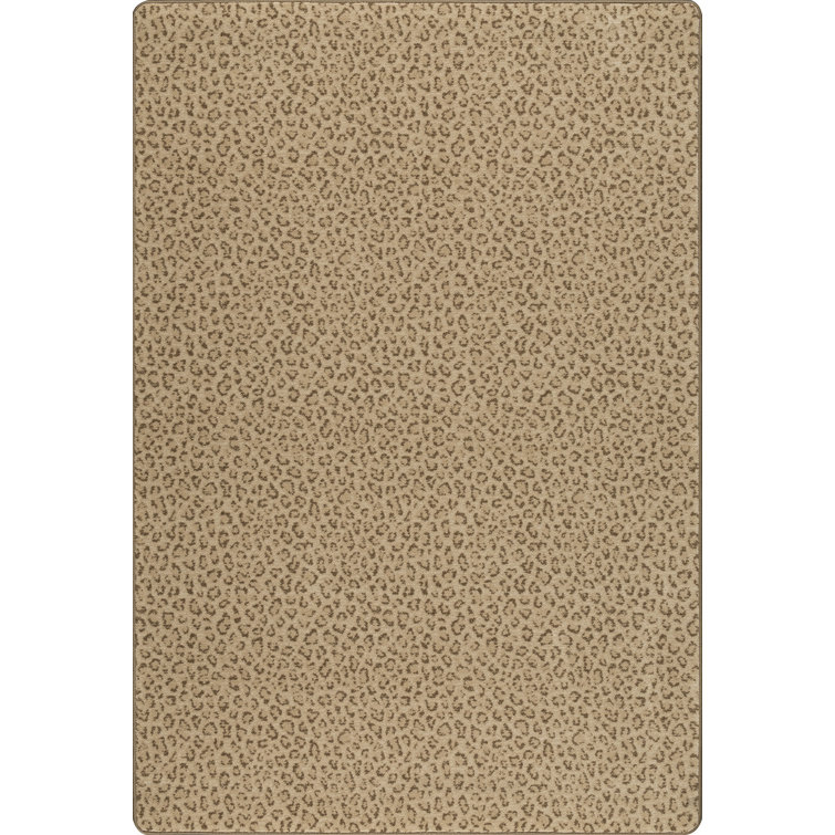 Milliken Imagine Wild Journey Desert Tan Animal Print Area Rug ...