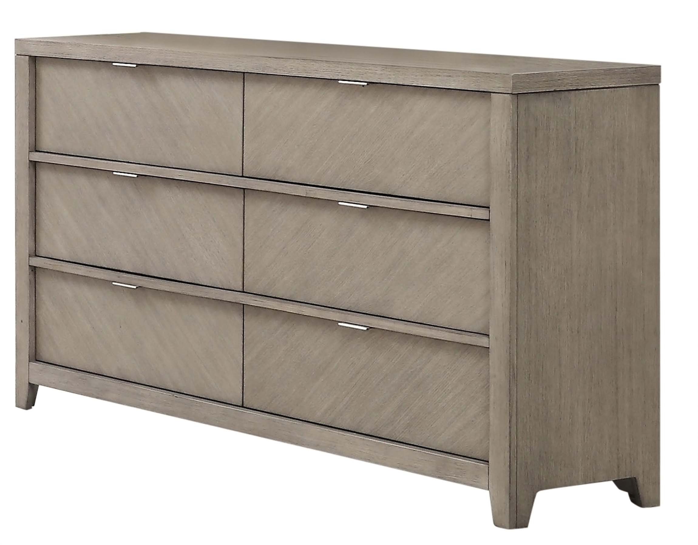Latitude Run® Horizontal Solid + Manufactured Wood Dresser with 6 ...