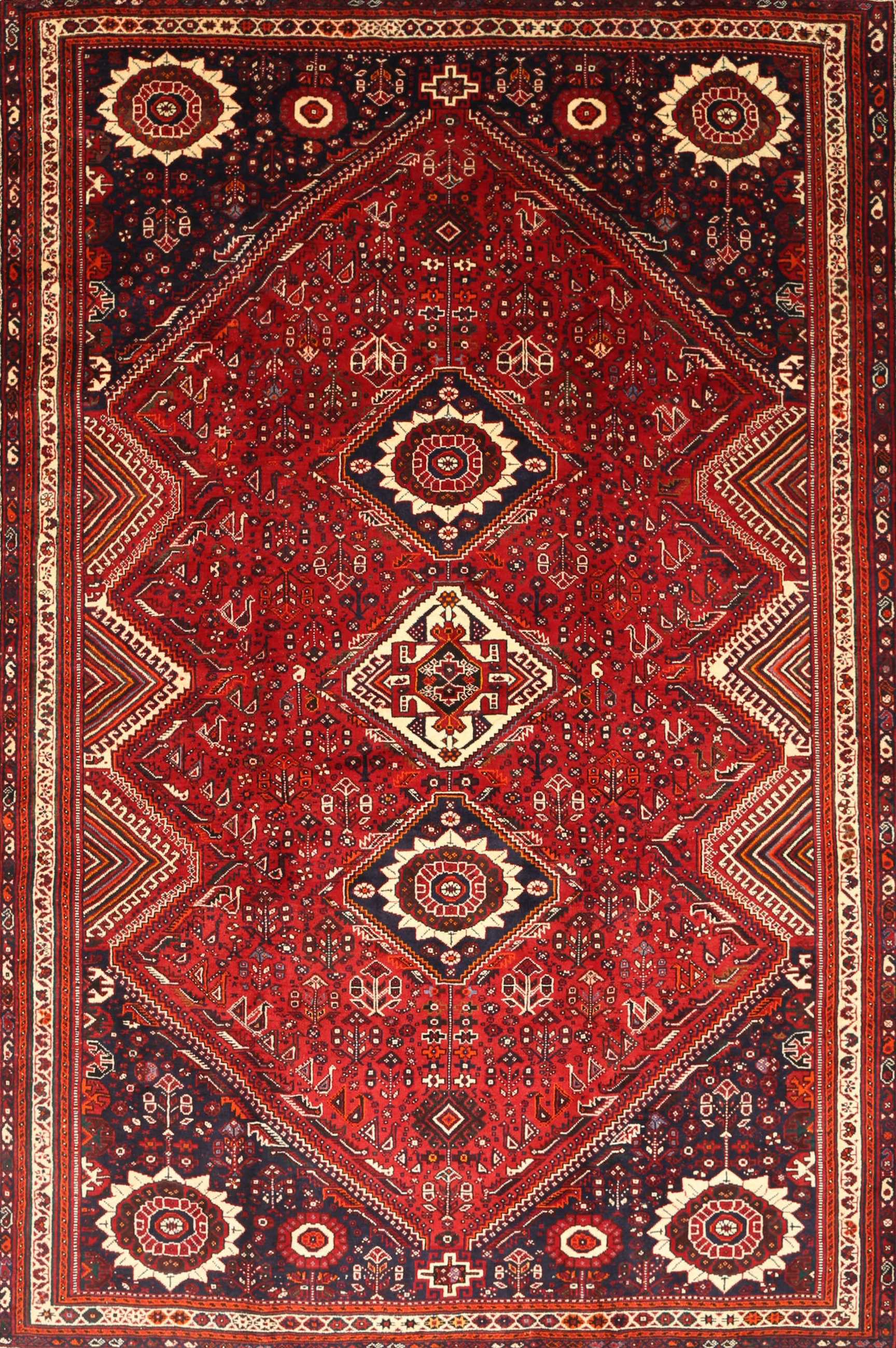 Hokku Designs Wayment Hand-Tufted Wool Red Area Rug | Wayfair