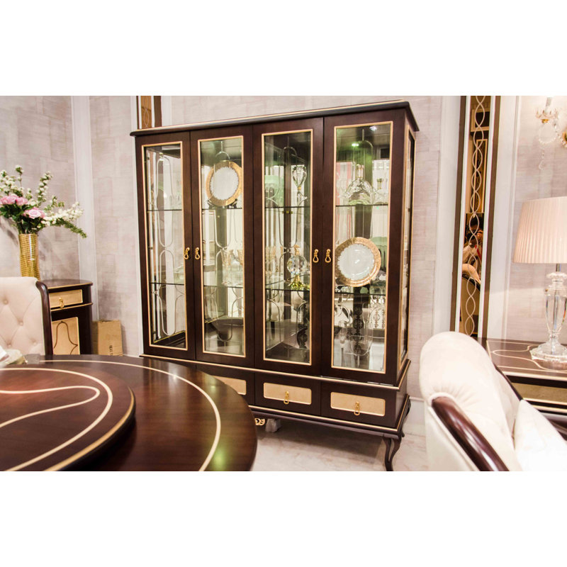 Infinity Furniture Import Woodway Curio Cabinet | Wayfair