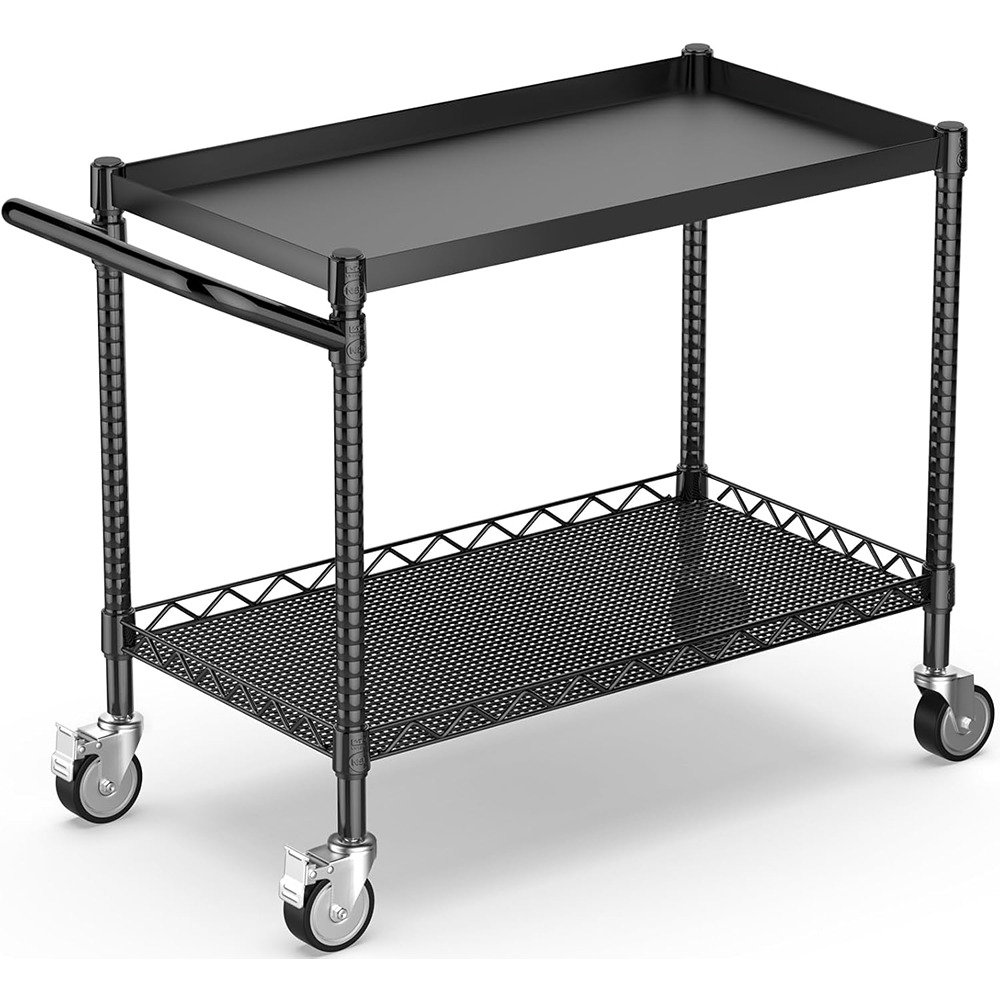 Latitude Run® Utility Tool Carts With Wheels, 900LBS Capacity Heavy Ro ...