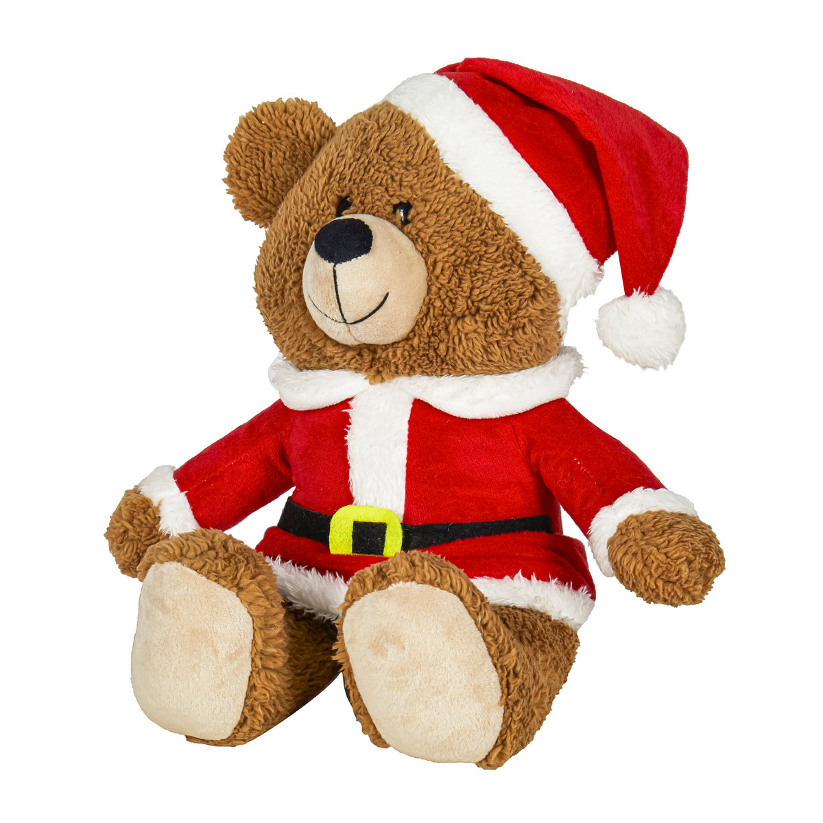 The Holiday Aisle® Plush Santa Bear Stuffed Holiday Accent - Wayfair Canada