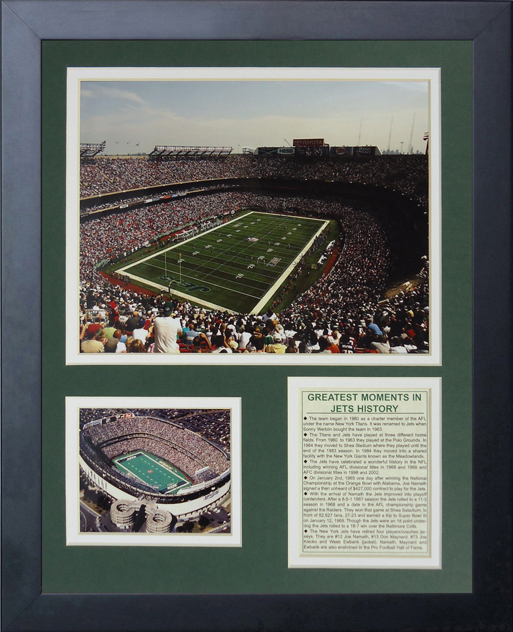 Legends Never Die Memorabili de new york jets champ stadium - Wayfair ...
