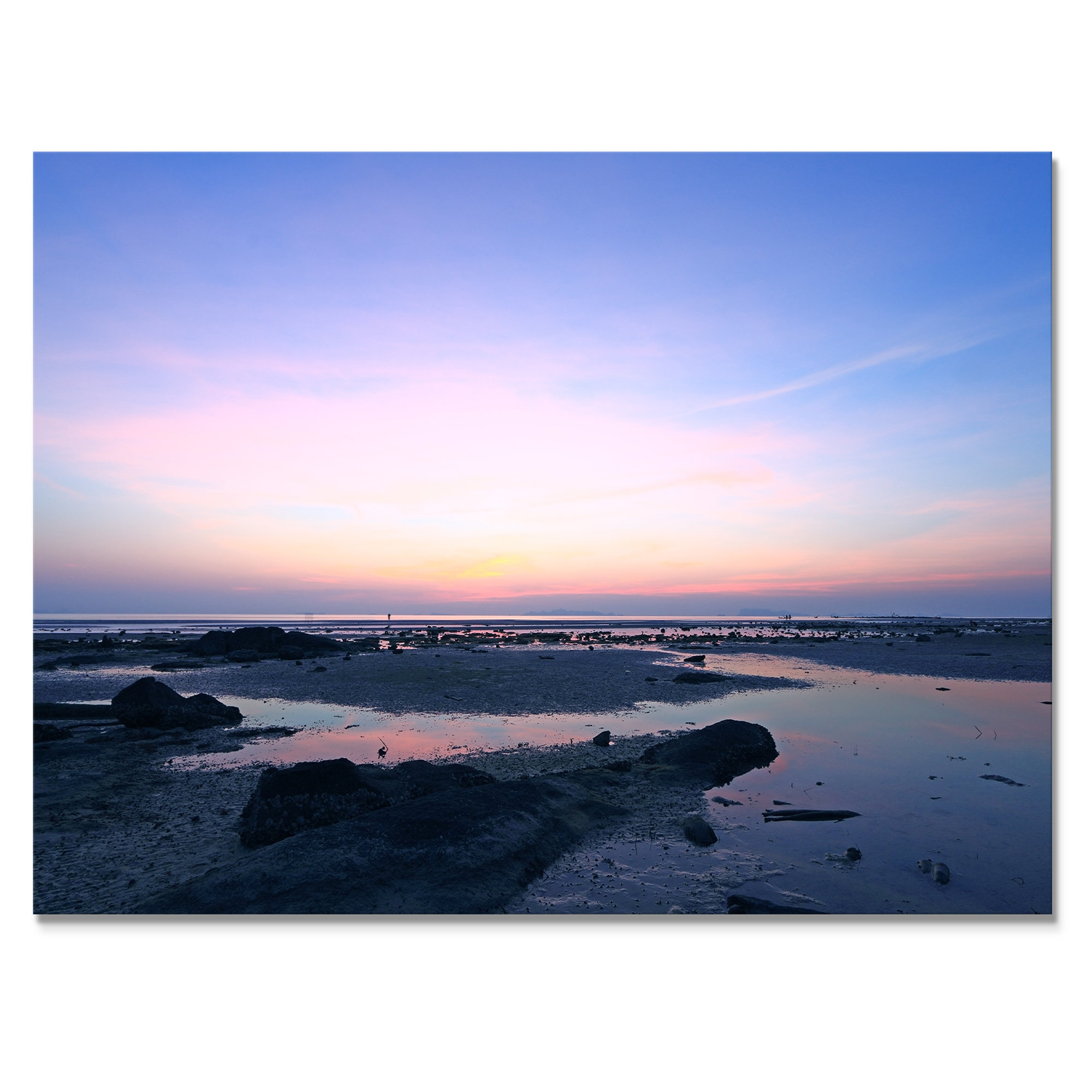 Highland Dunes Beach Sunrise With Dramatic Sky VI - Print on Canvas ...