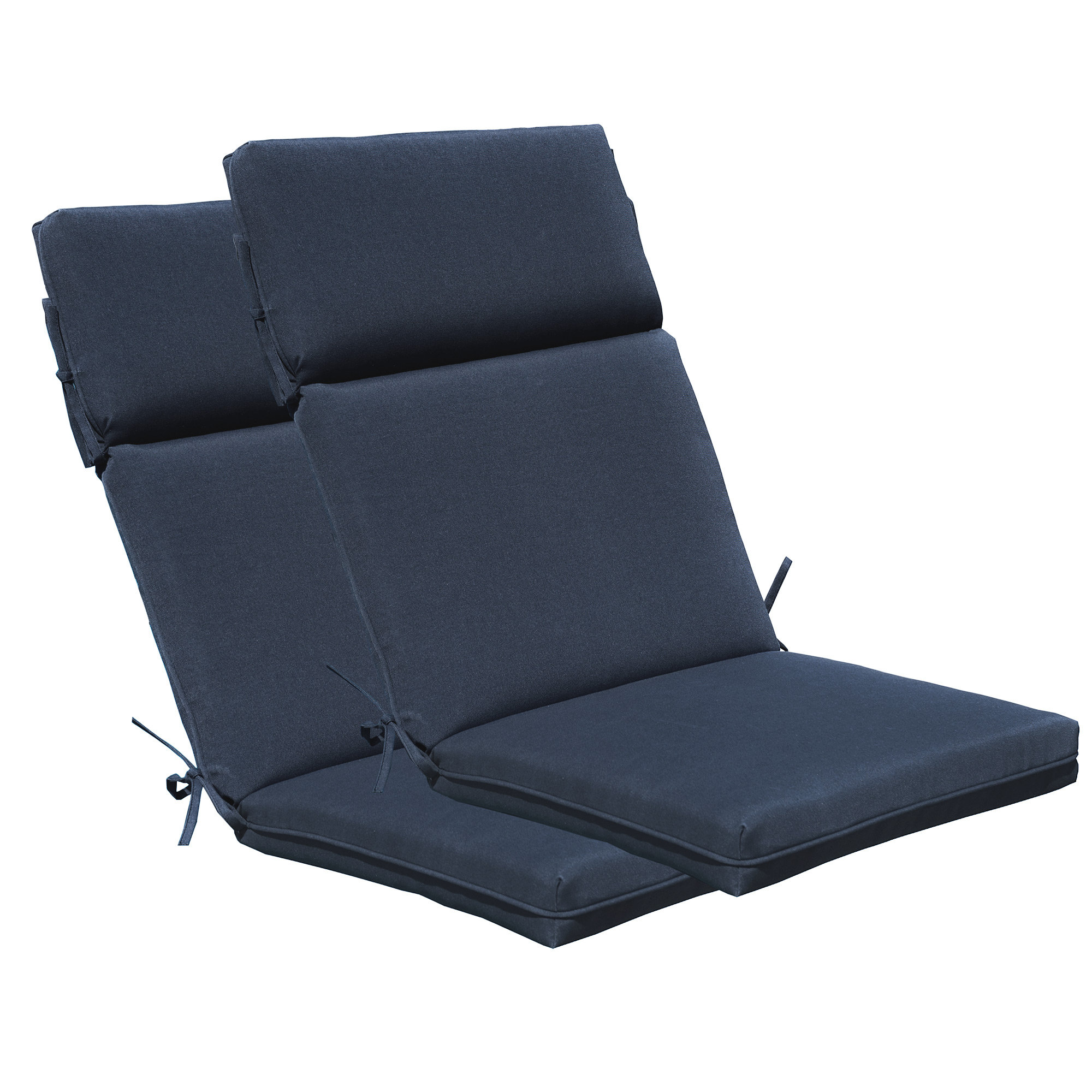 Latitude Run® Outdoor/Indoor Adirondack Chair Cushions, High Back Patio ...