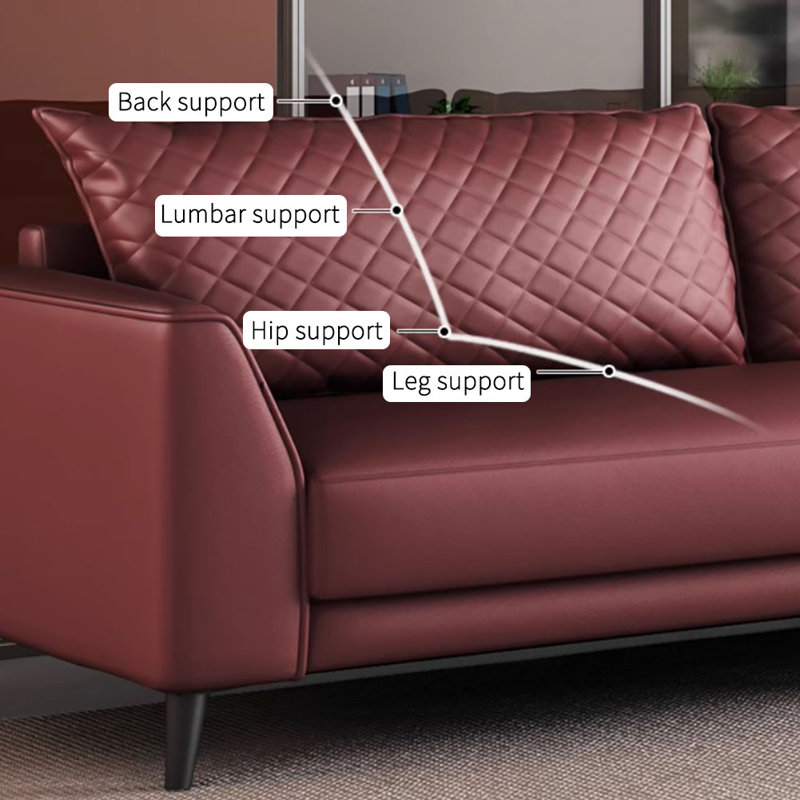 HarmonyFurns Simple modern office hotel sofa combination | Wayfair