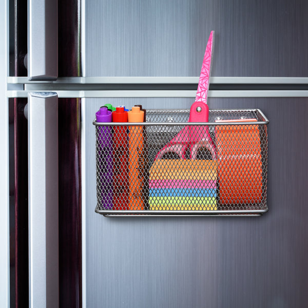 Rebrilliant Mesh Magnetic Wire Basket & Reviews | Wayfair
