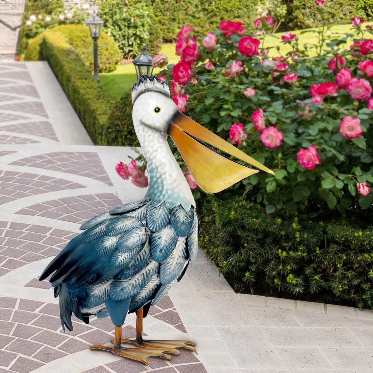 Dovecove Pelican Statues, Garden Outdoor Decor Yard Art, Coastal Ocean ...