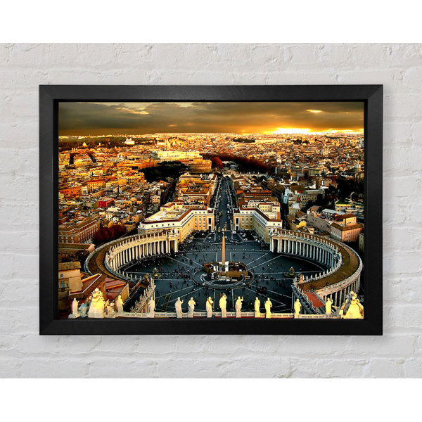 Ebern Designs Catholic Church Vatican - Single Picture Frame Print ...