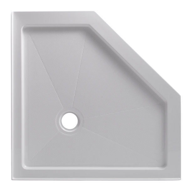 Craft + Main 36" W x 36" D Neo-Angle Single Shower Base & Reviews | Wayfair
