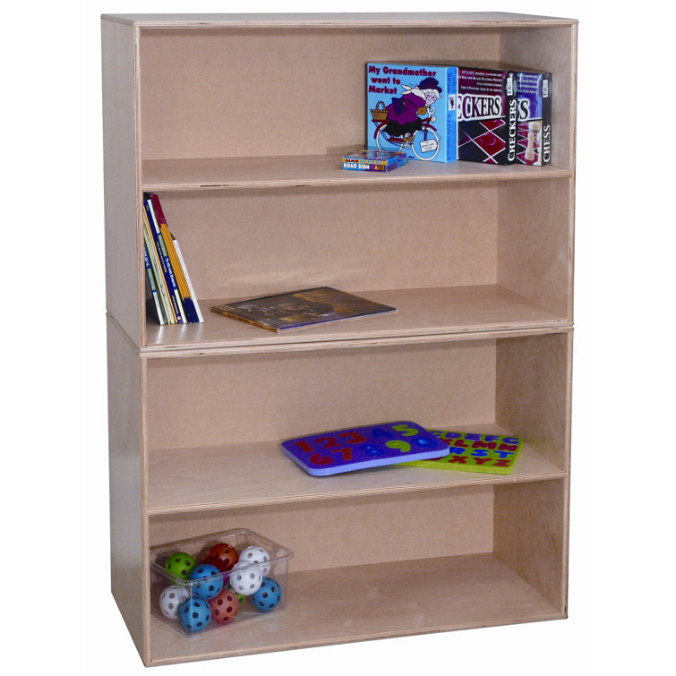Wood Designs Modular 2 Compartment Shelving Unit | Wayfair