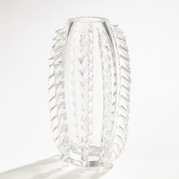 Global Views Fringe Vase-Clear | Perigold