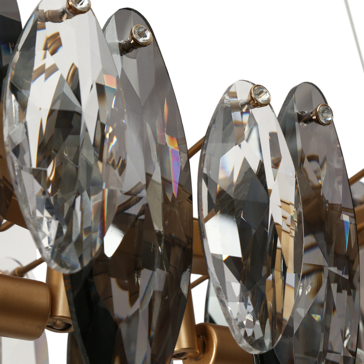 Mercer41 Rayden 32'' W 4- Light Dimmable Crystal Wagon Dining Room ...