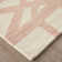 Dakota Fields Abstract Handmade Tufted Wool Blush Pink Area Rug ...