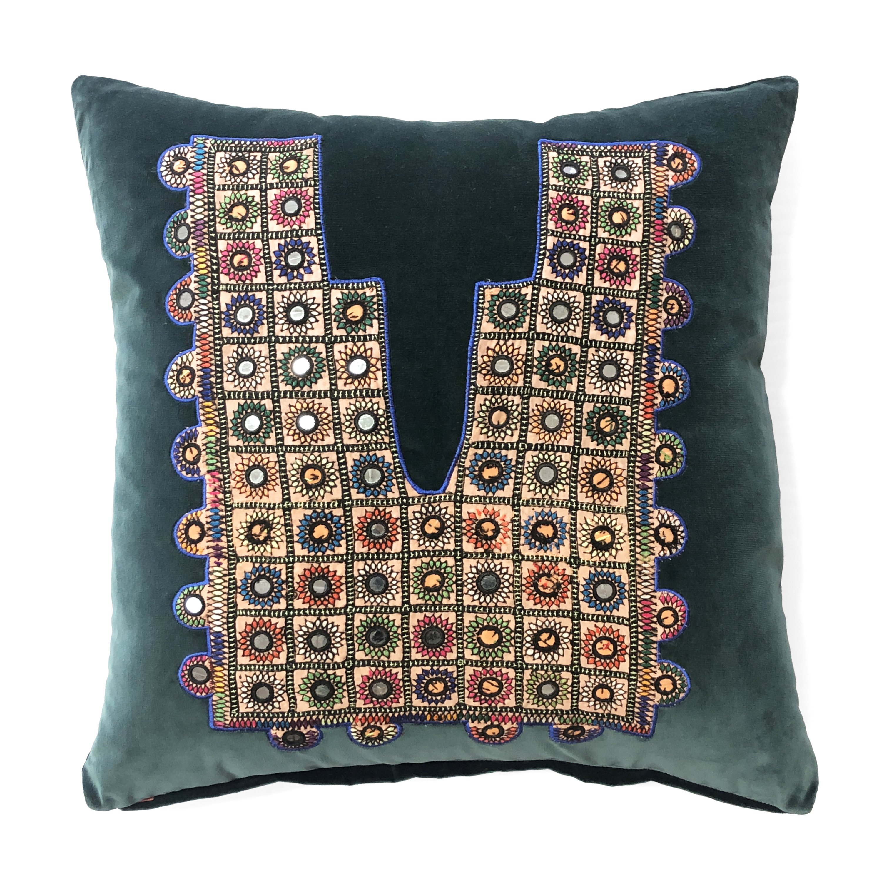 Sabira Square Velvet Pillow Cover & Insert | Wayfair
