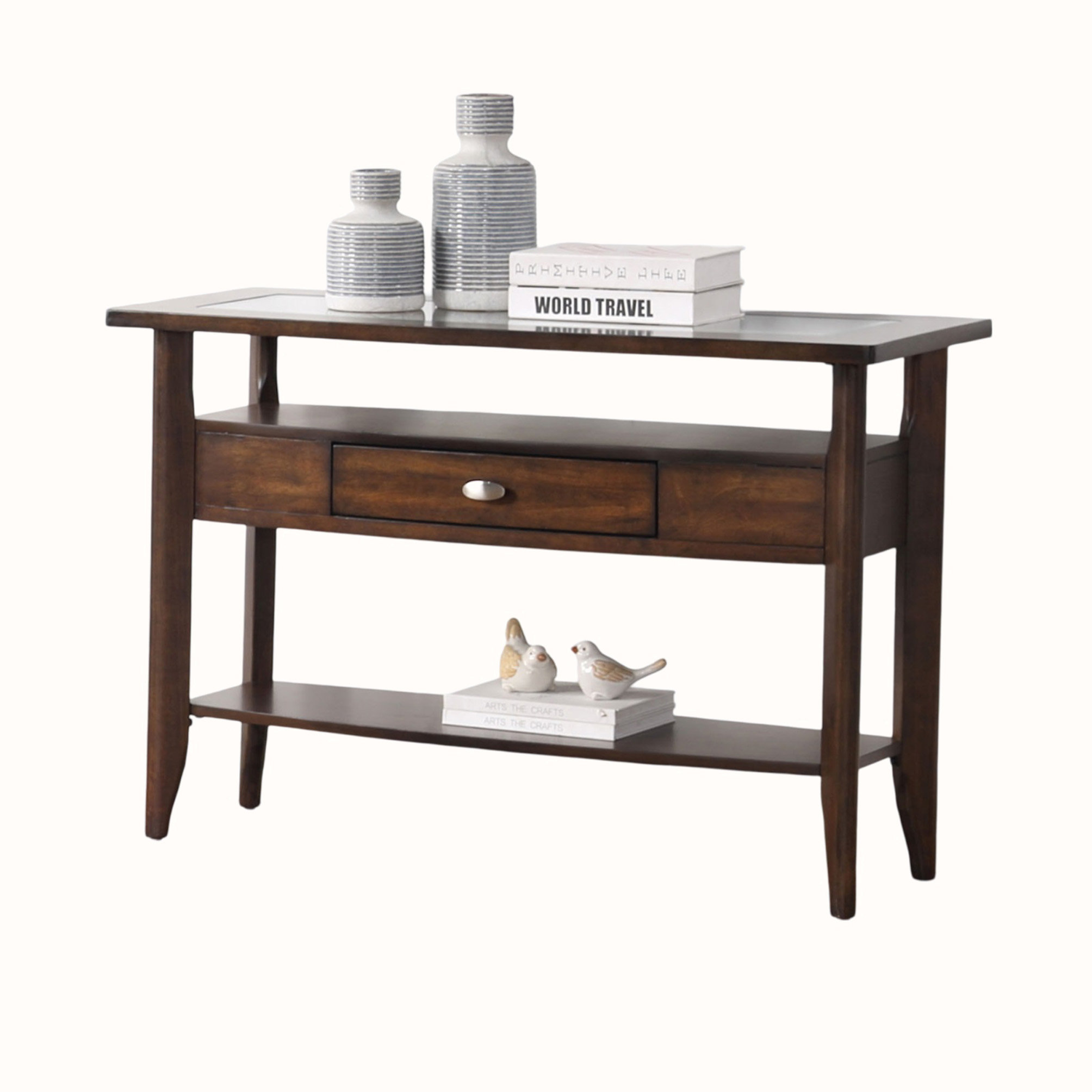 Wildon Home® Console Table with 2-Drawer 1-Shelf | Wayfair