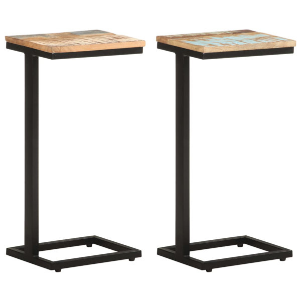 17 Stories Solid Wood Frame Side Tables | Wayfair