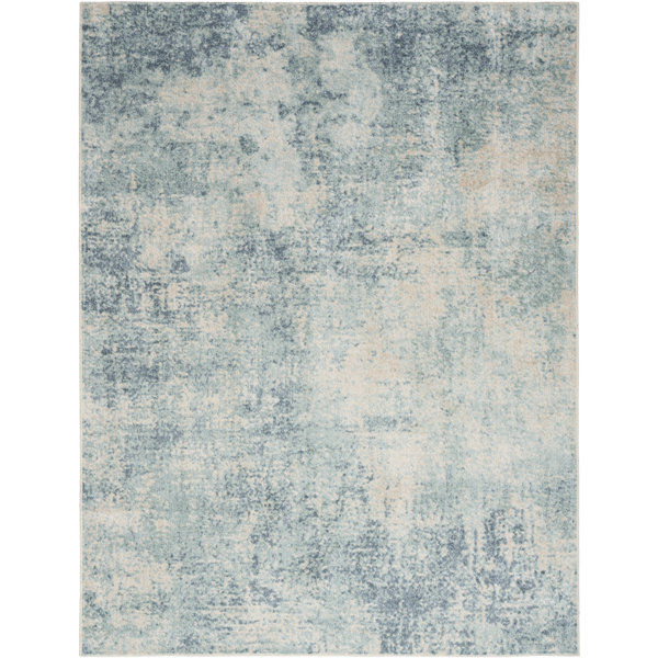 17 Stories Quantasia Washable Abstract Indoor Rug & Reviews | Wayfair
