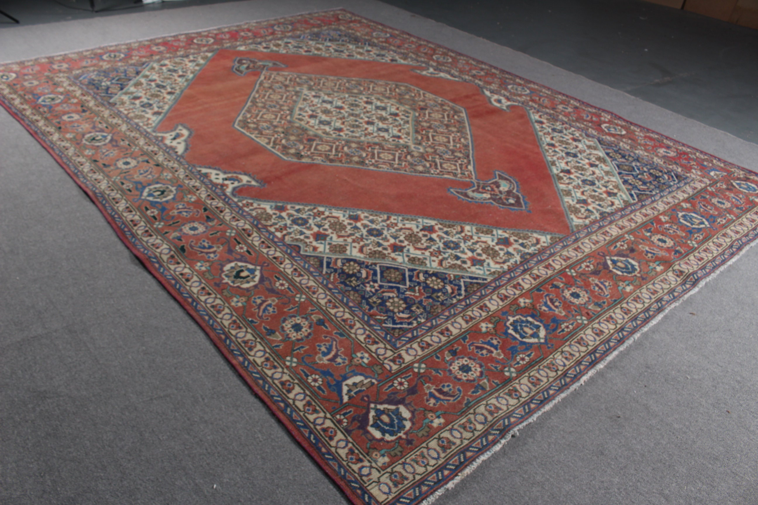 kayra export Tapis rouge turc surdimensionné de style artisanal rétro ...