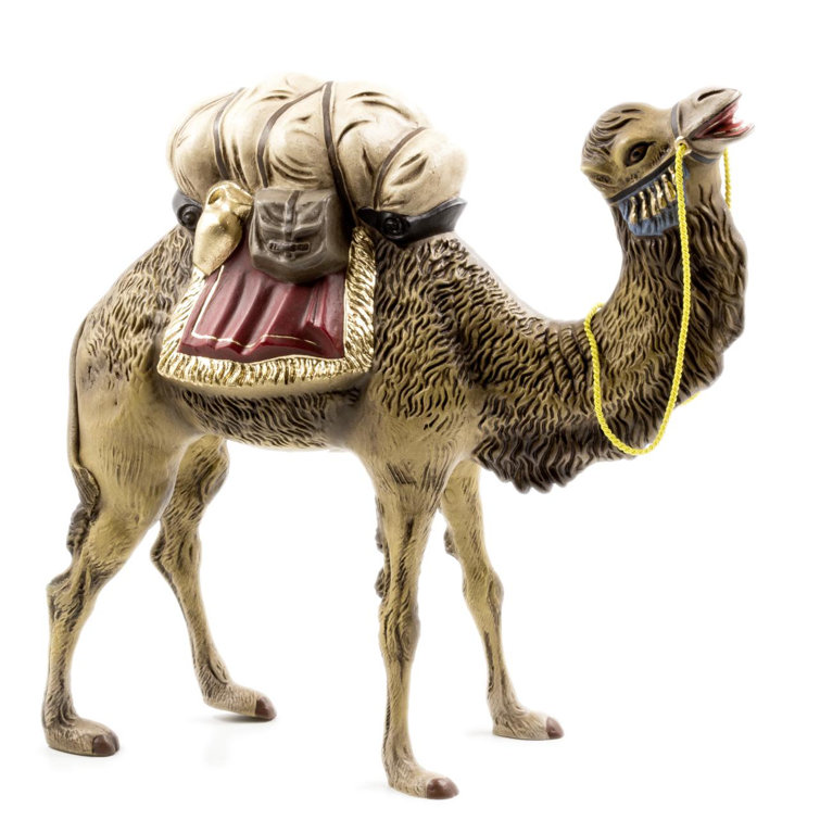 The Seasonal Aisle Camel with Luggage Figurine | Wayfair.co.uk