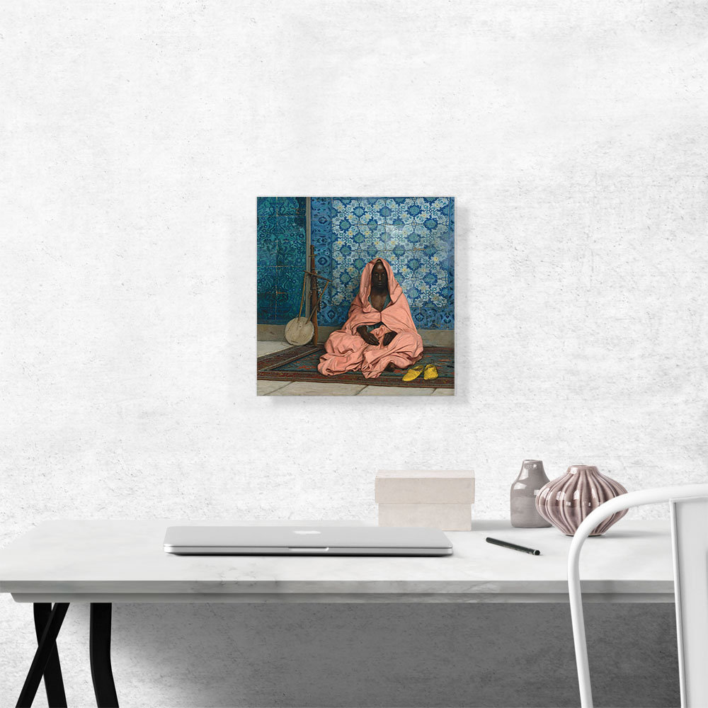 ARTCANVAS Le Barde Noir Canvas Art Print By Jean Leon Gerome | Wayfair