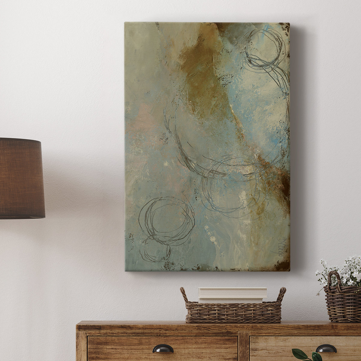 Ivy Bronx Zen Path I -Gallery Wrapped Cavas | Wayfair