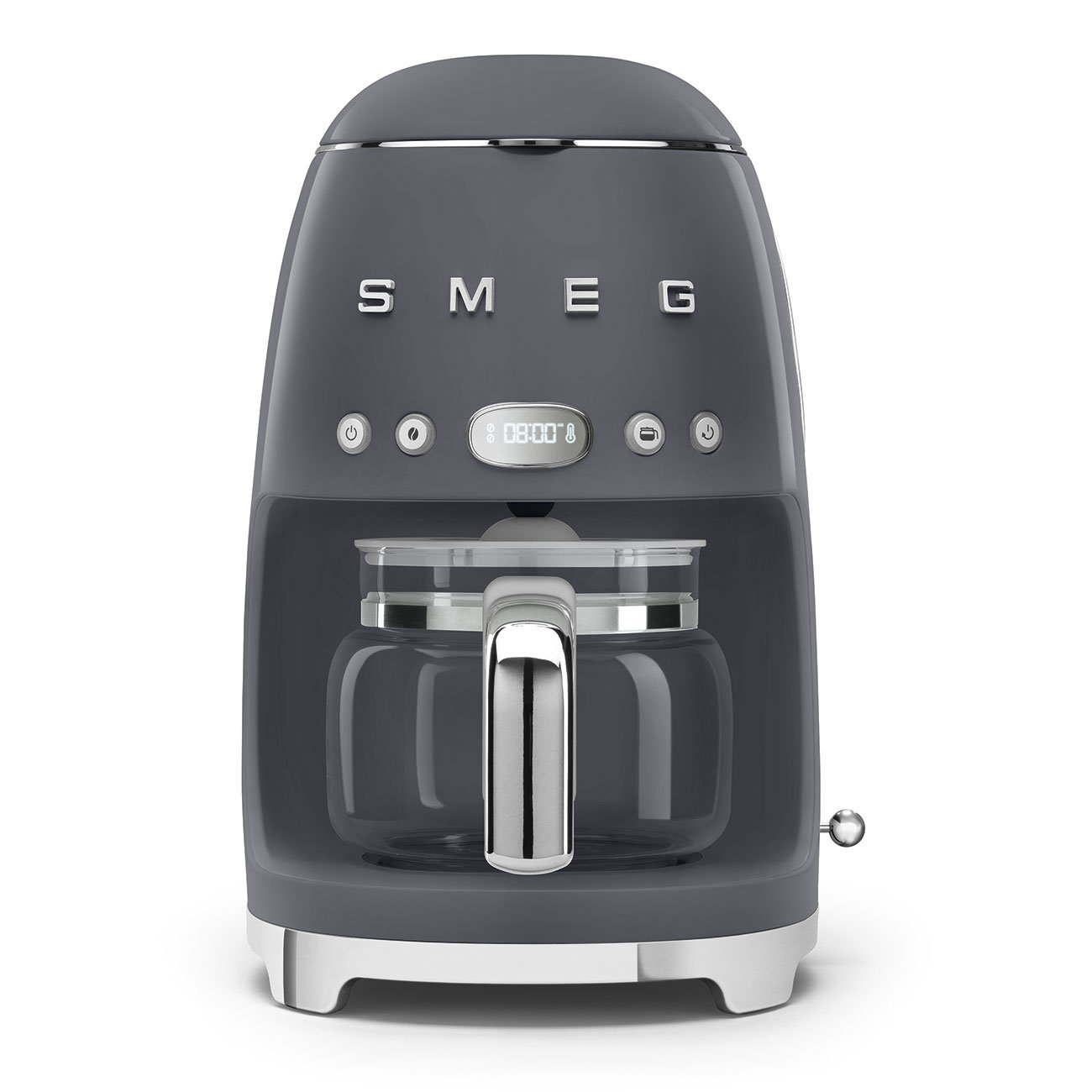 Smeg DCF02GRUS 50's Retro Style 47.34 Oz Aesthetic Drip Coffee Machine ...
