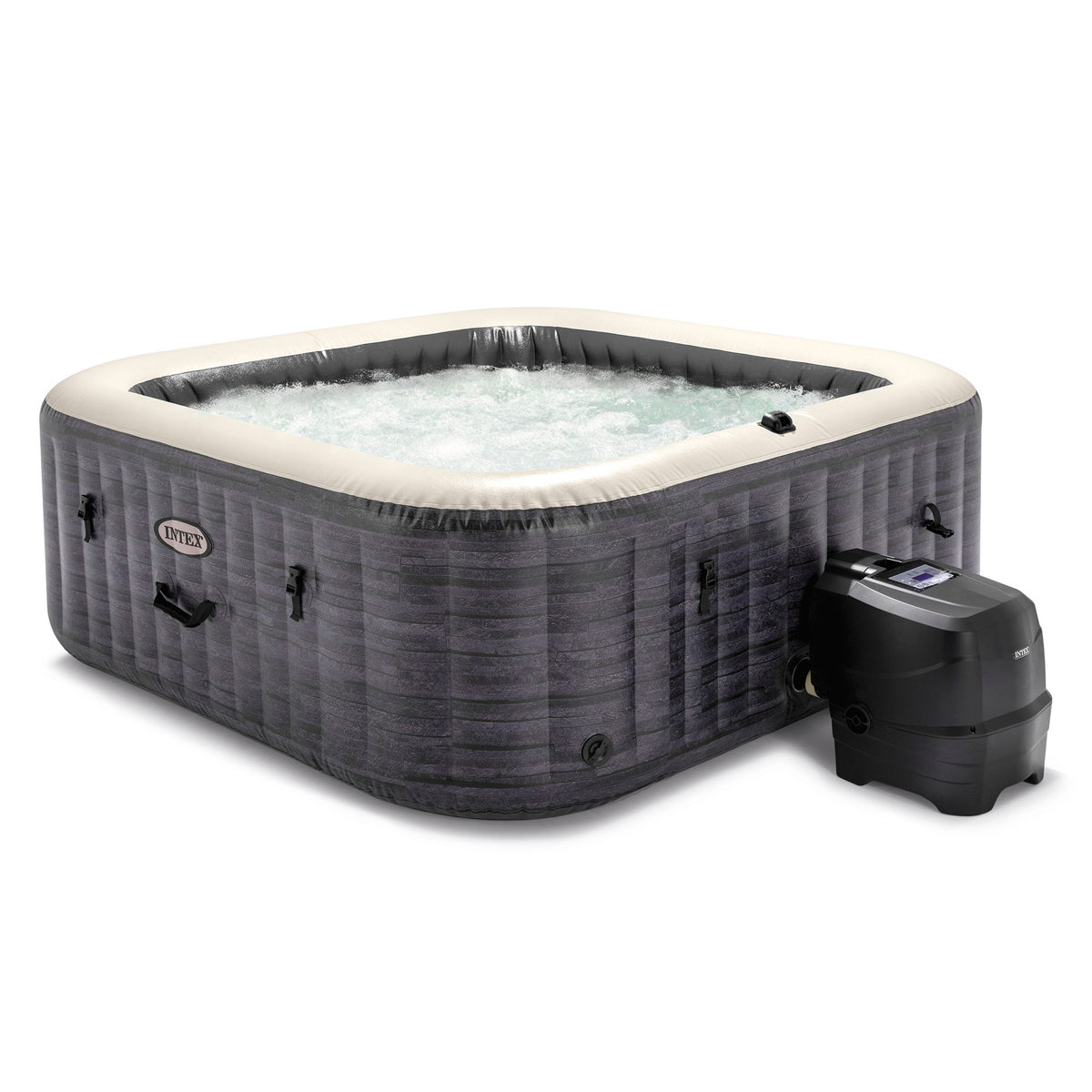 Intex 6 - Person 140 - Jet Vinyl Inflatable Hot Tub & Reviews | Wayfair