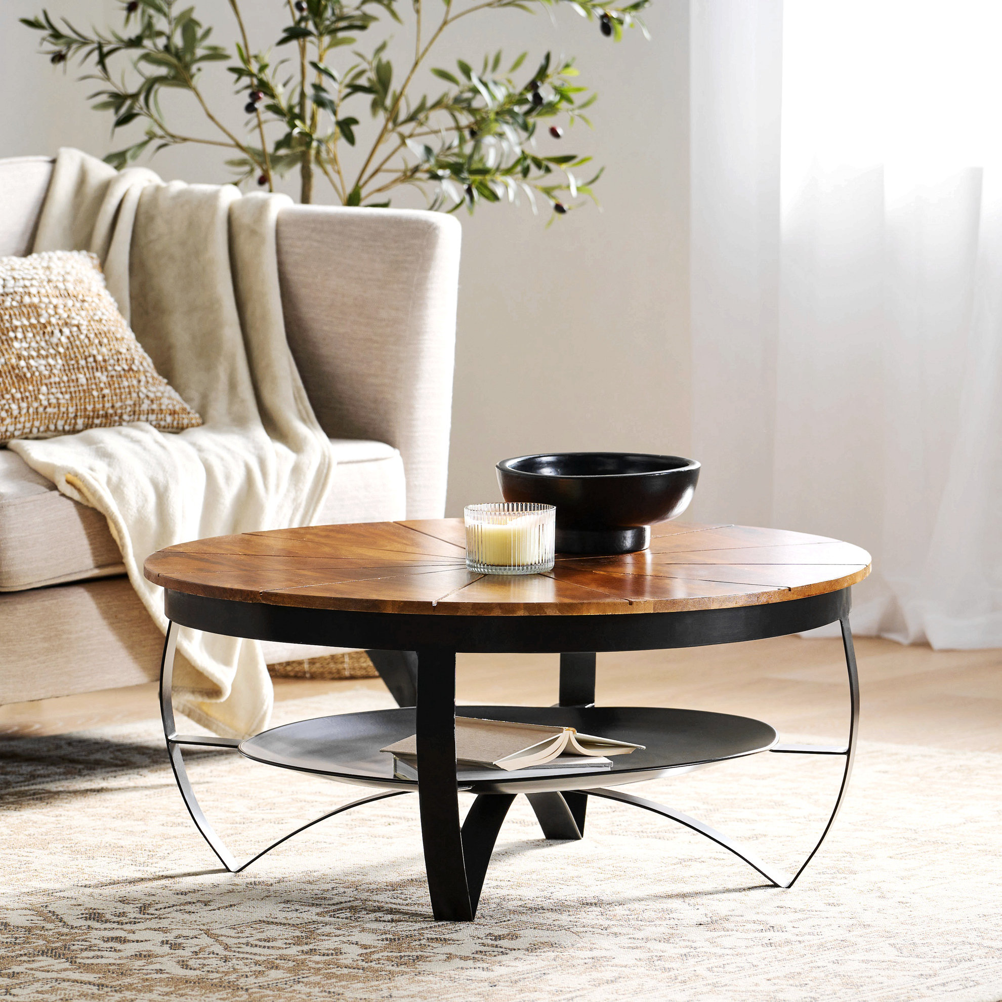 Latitude Run® Sedona Coffee Table For Rustic Living Rooms - Wayfair Canada