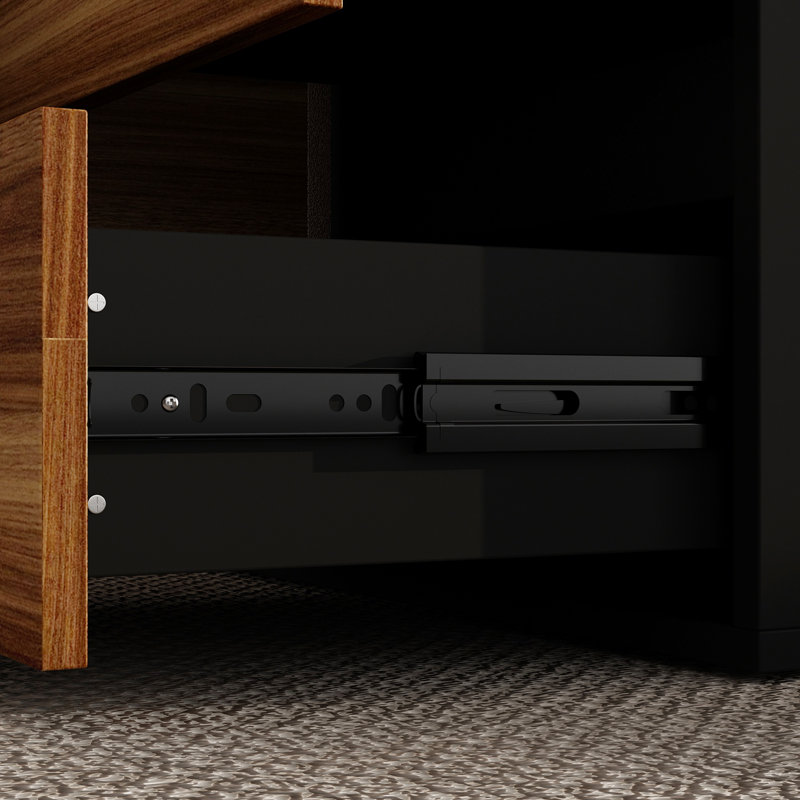 Latitude Run® Lige 108"W 2 Person Computer Desk | Wayfair