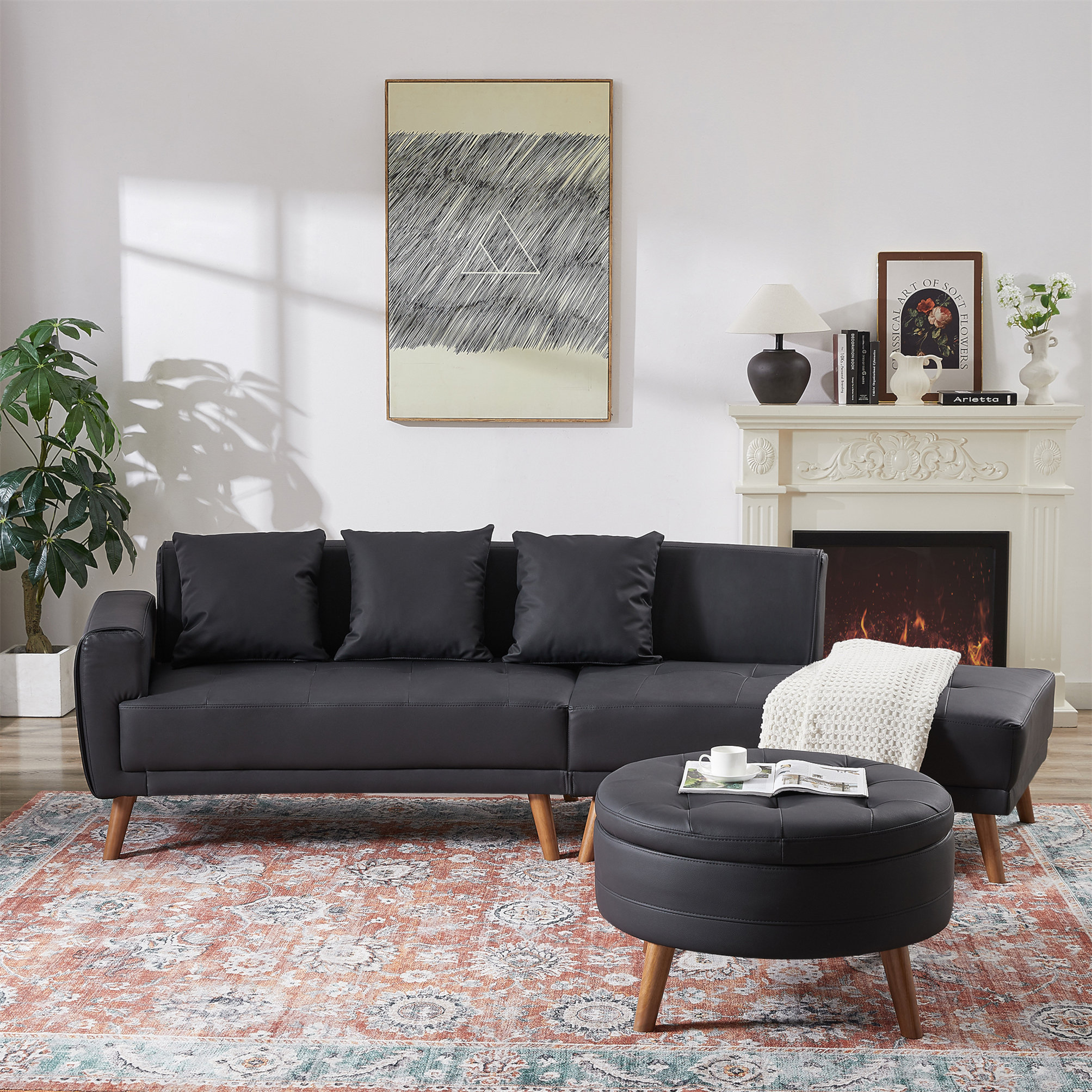Latitude Run® Rubinder Upholstered Sectional | Wayfair