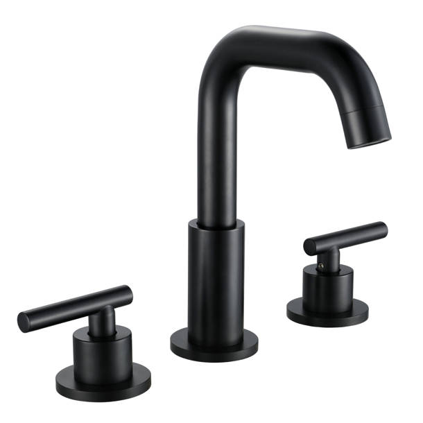 MODLAND Widespread Faucet Bathroom Faucet with Drain Assembly | Wayfair