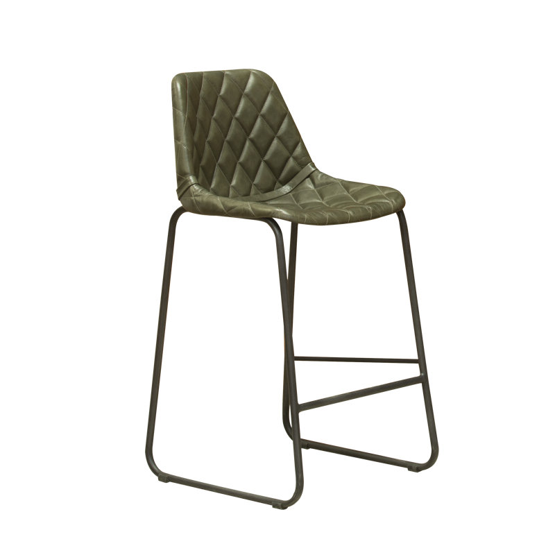 17 Stories Eric Counter Stool-Green | Wayfair