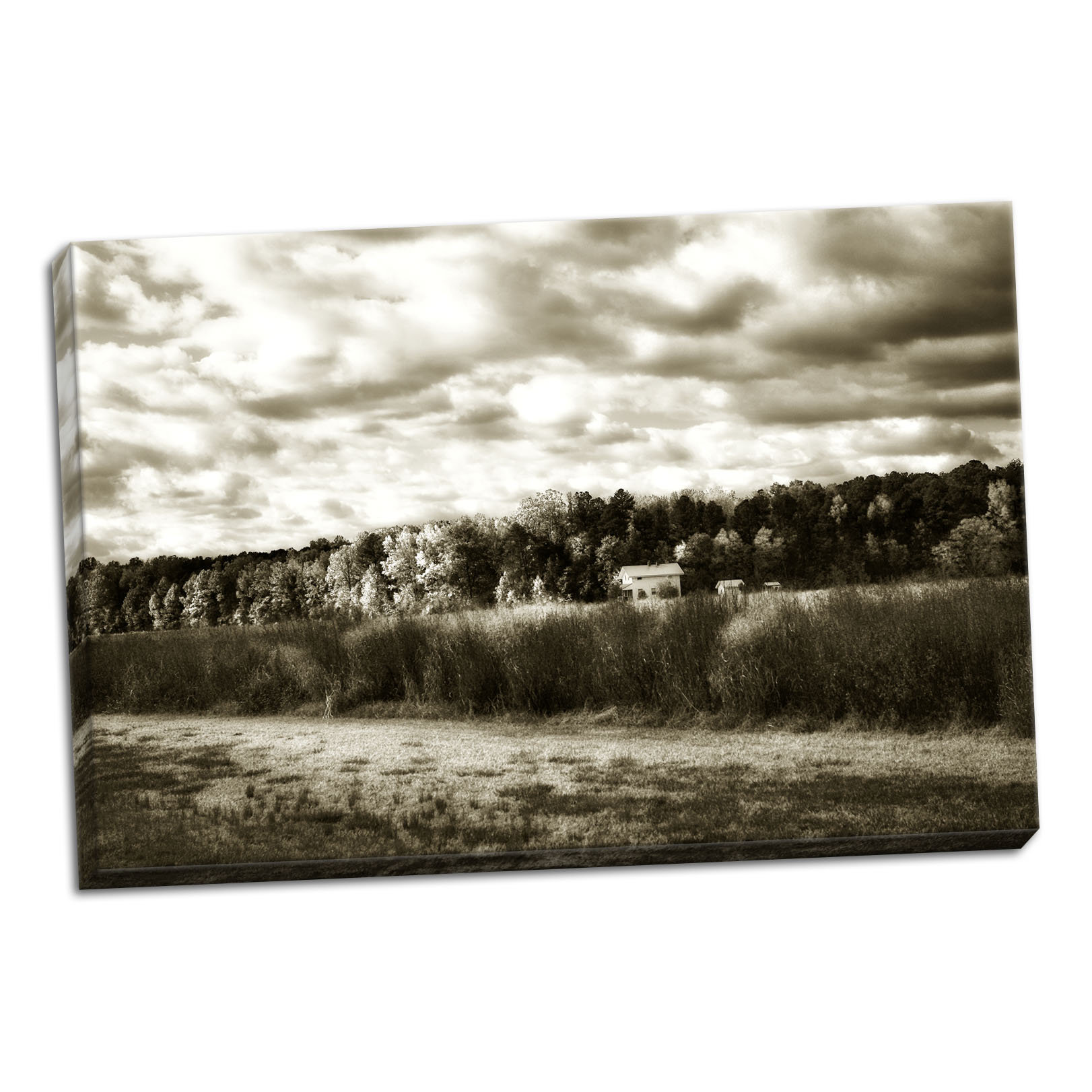 Millwood Pines 'Hanover Farm 2' Photographic Print on Wrapped Canvas ...