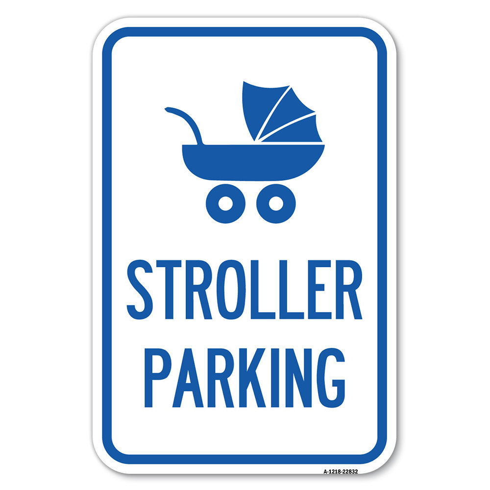 SignMission Stroller Parking (With Graphic)/22832 | Wayfair